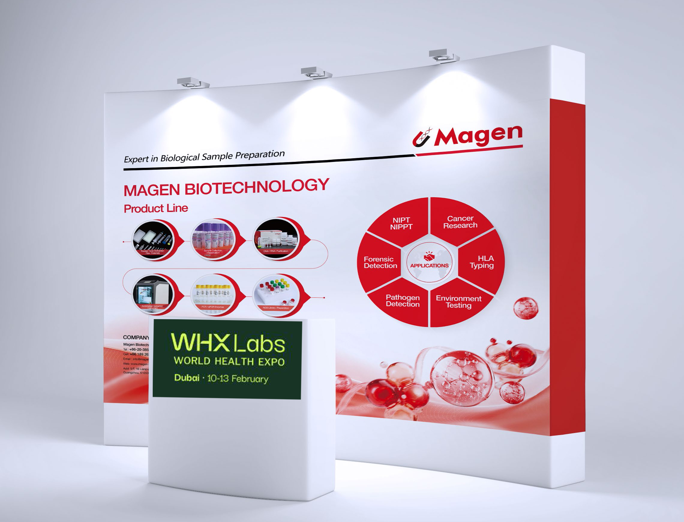 Magen -10 years exp.in production of nucleic acid extraction
